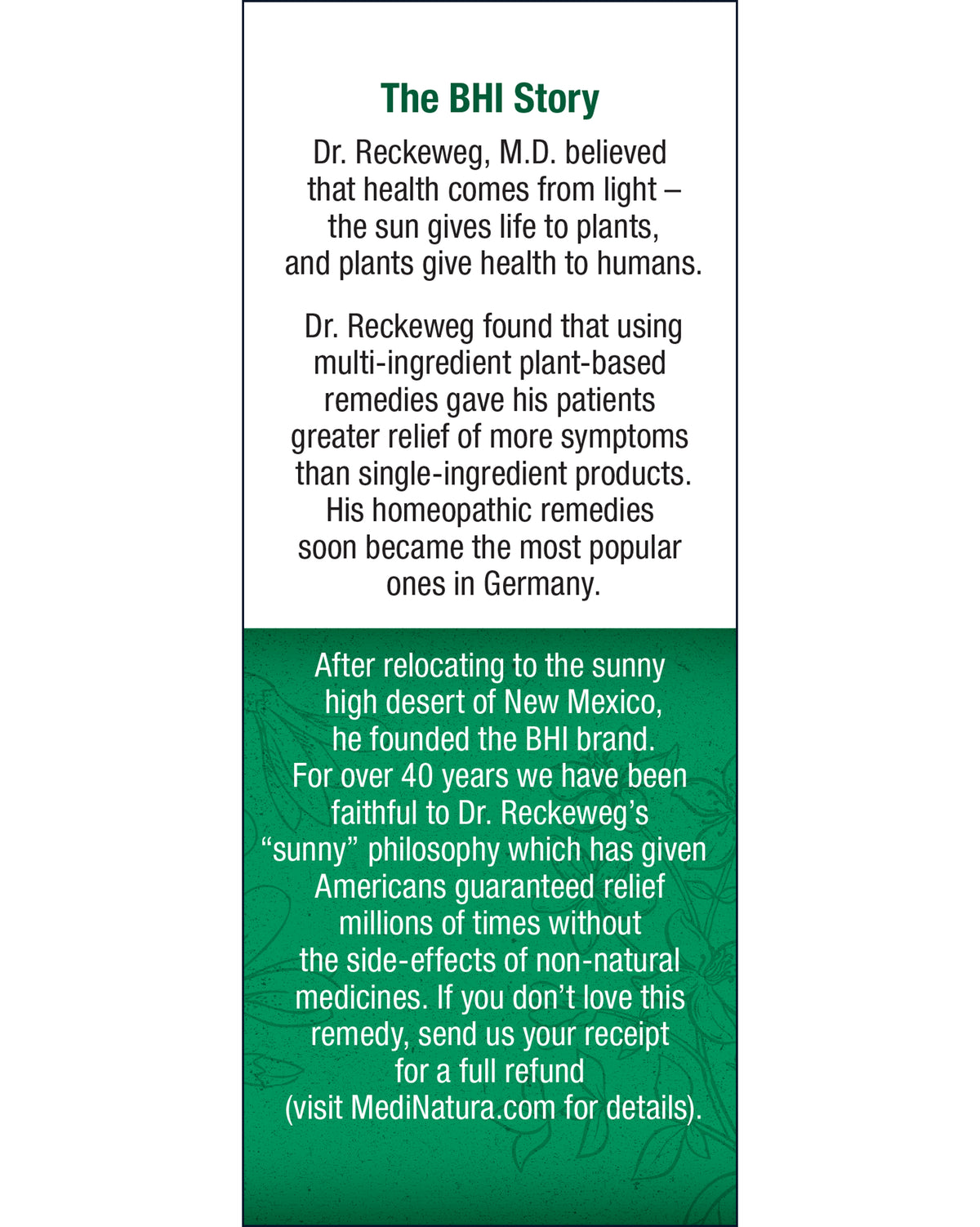 BHI Diarrhea - 100 Tablets