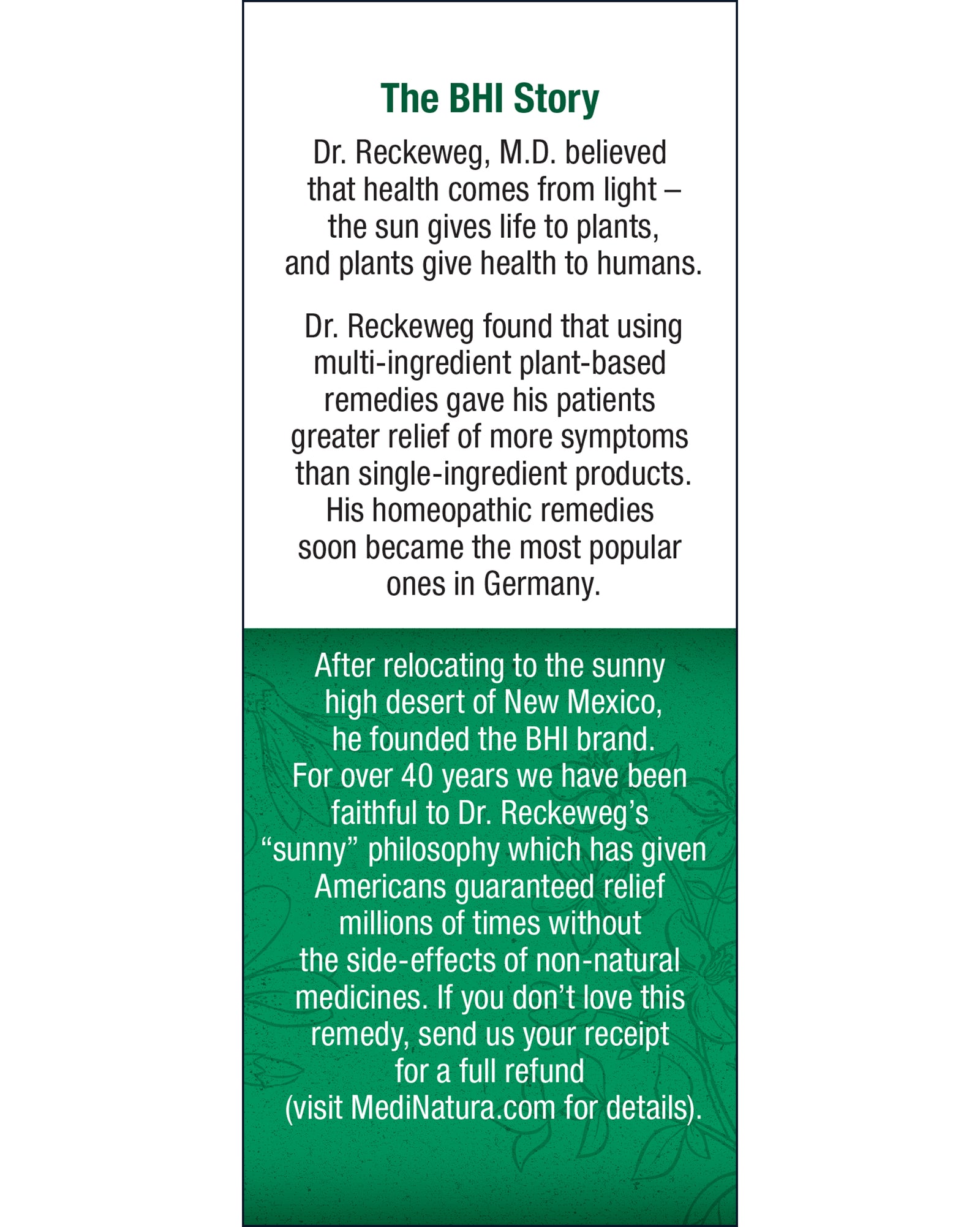 BHI Diarrhea - 100 Tablets