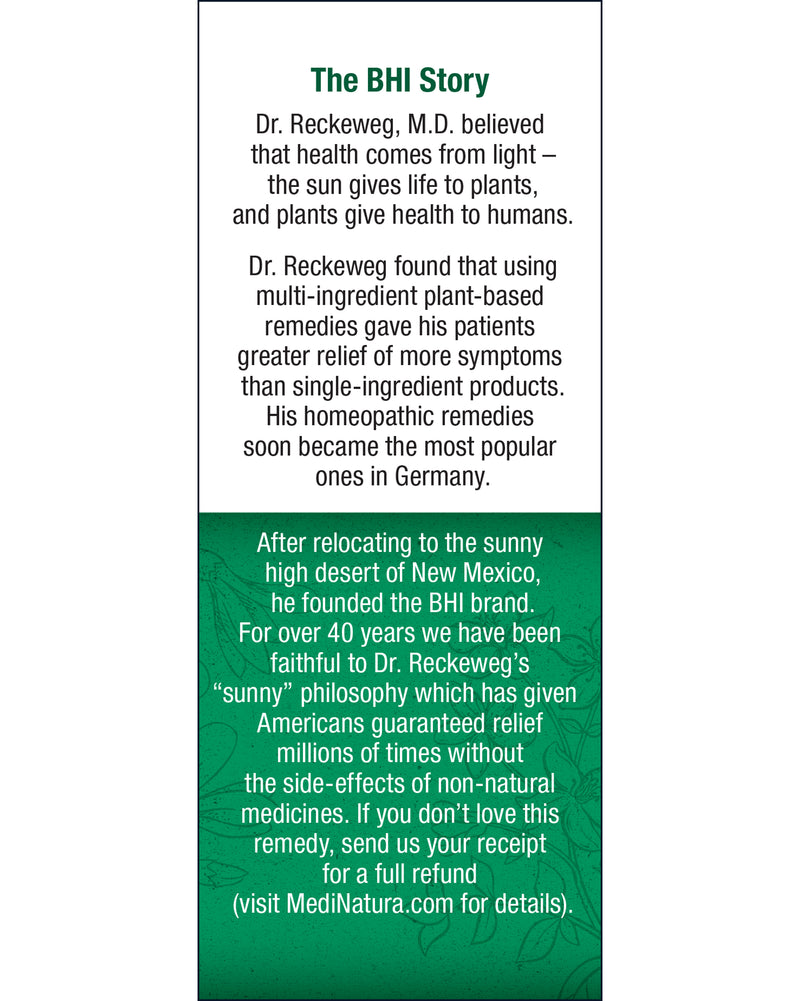 BHI Mucus Relief - 100 Tablets