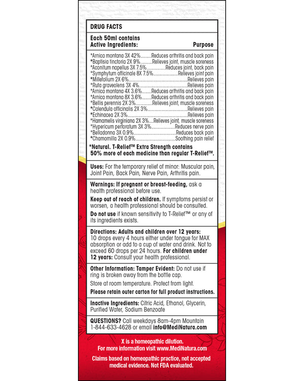 T-Relief Extra Strength Pain - 1.69oz Oral Drops