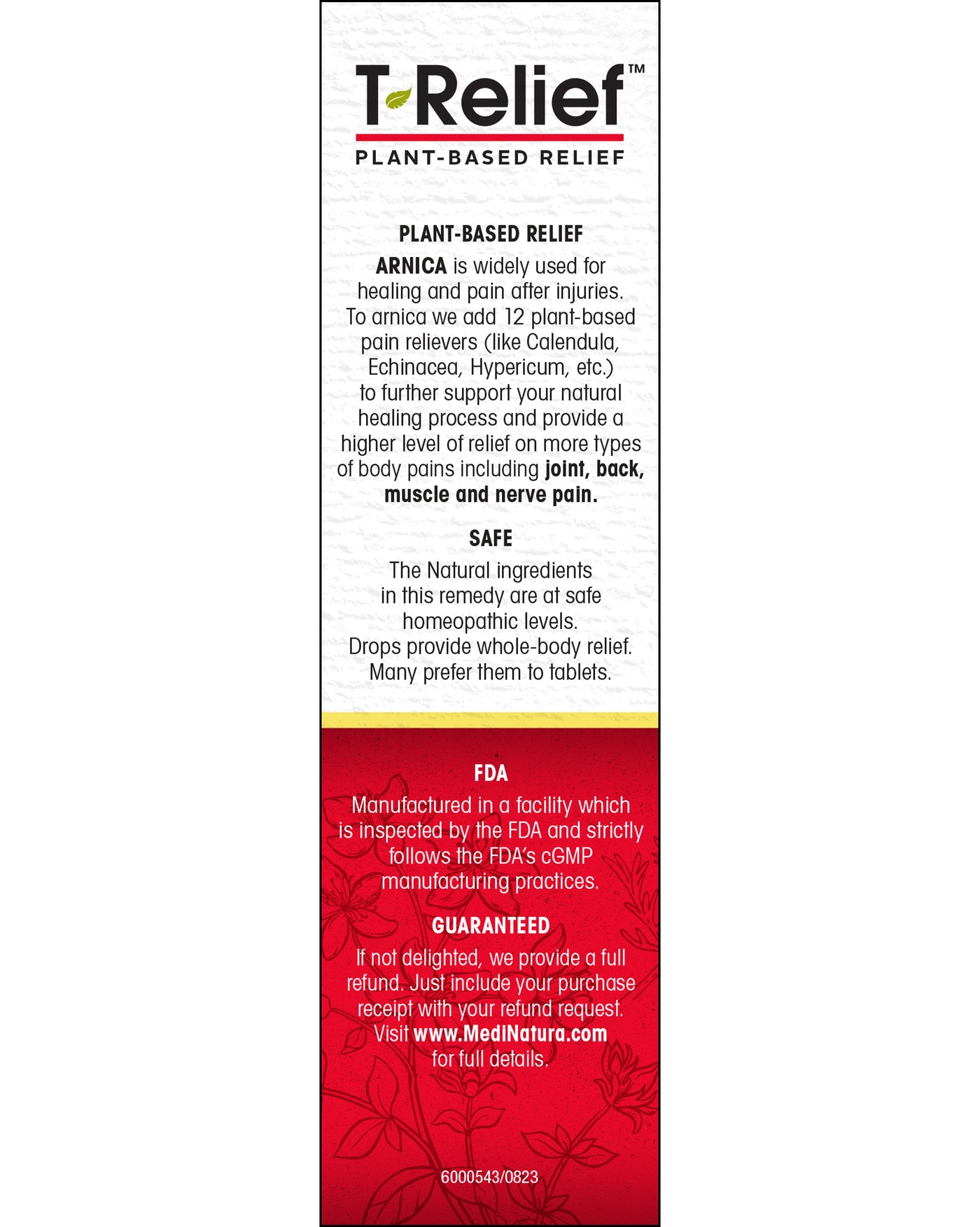 T-Relief Extra Strength Pain - 1.69oz Oral Drops