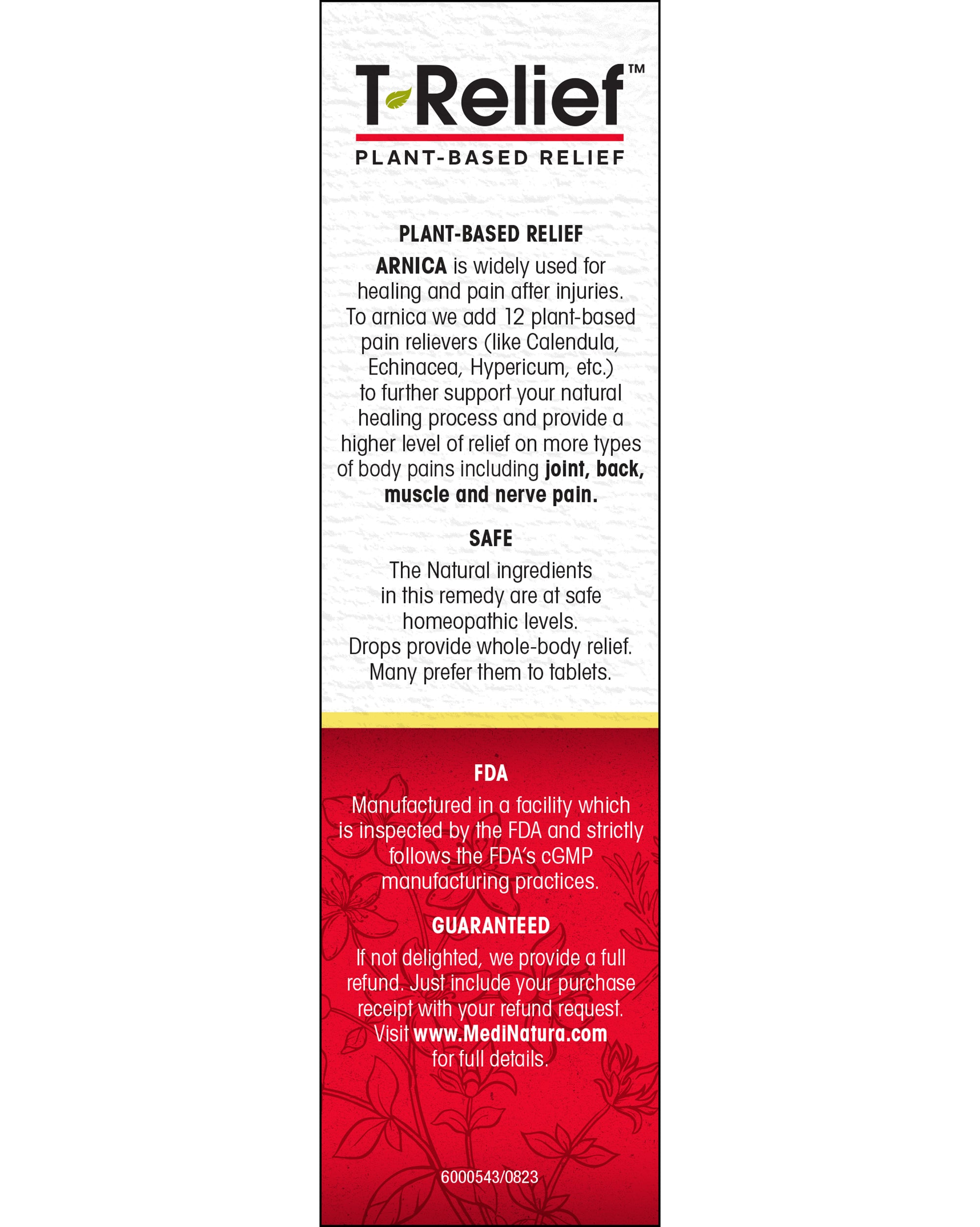 T-Relief Extra Strength Pain - 1.69oz Oral Drops