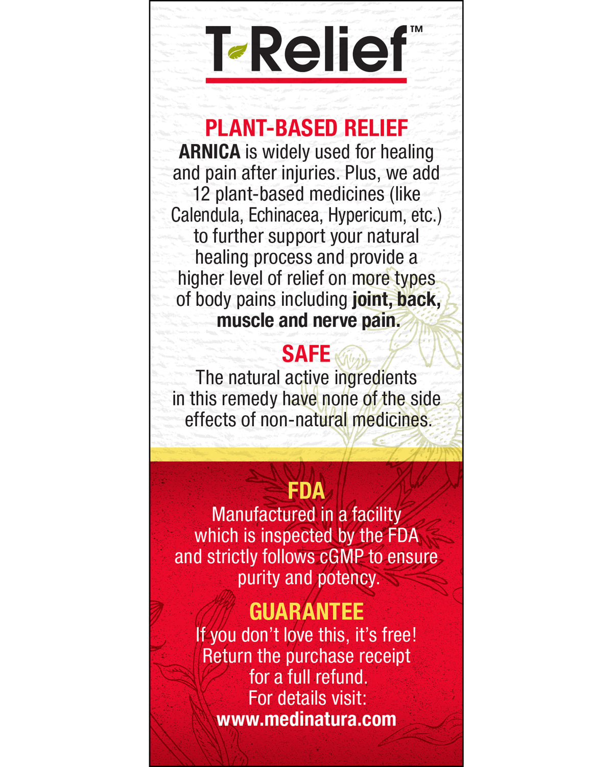 T-Relief Extra Strength Pain - 100 Tablets