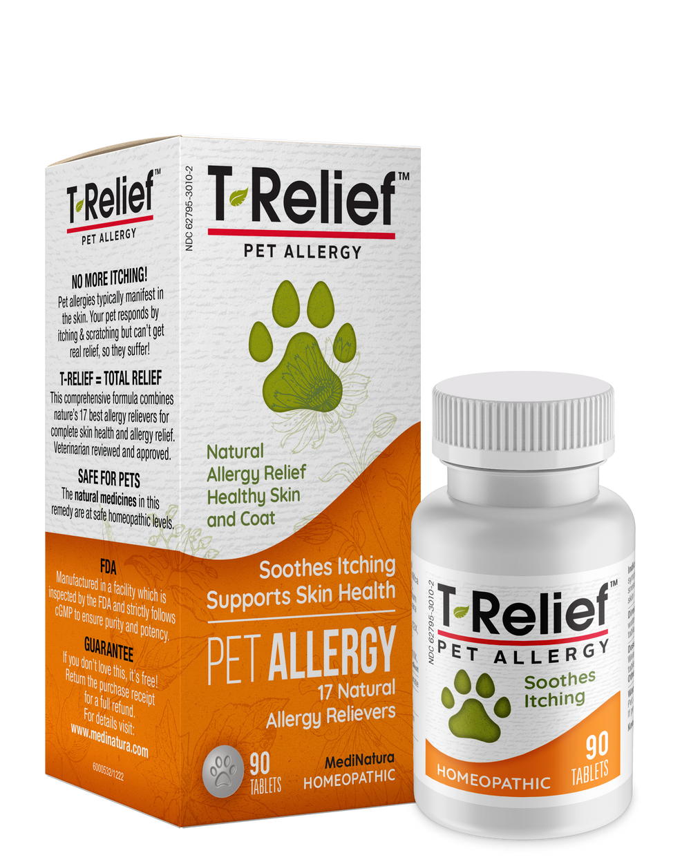 T-Relief Pet Allergy Tablets 90ct