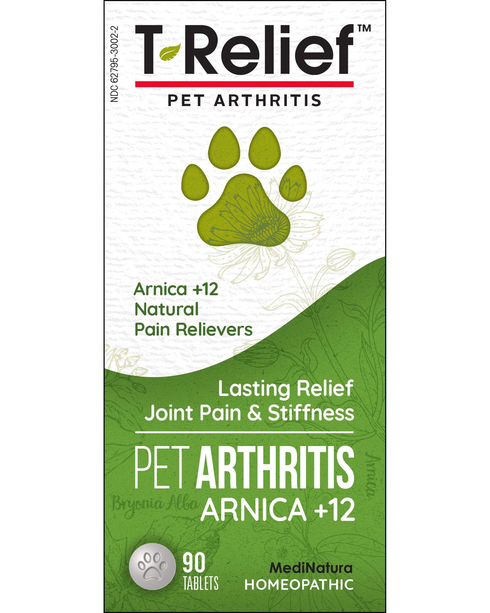 T-Relief Pet Arthritis Pain - 90 Tablets