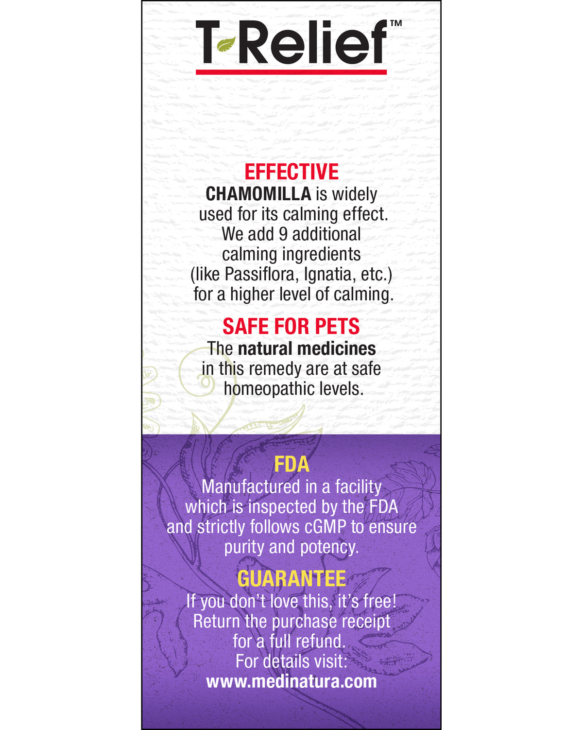 T-Relief Pet Calming - 90 Tablets