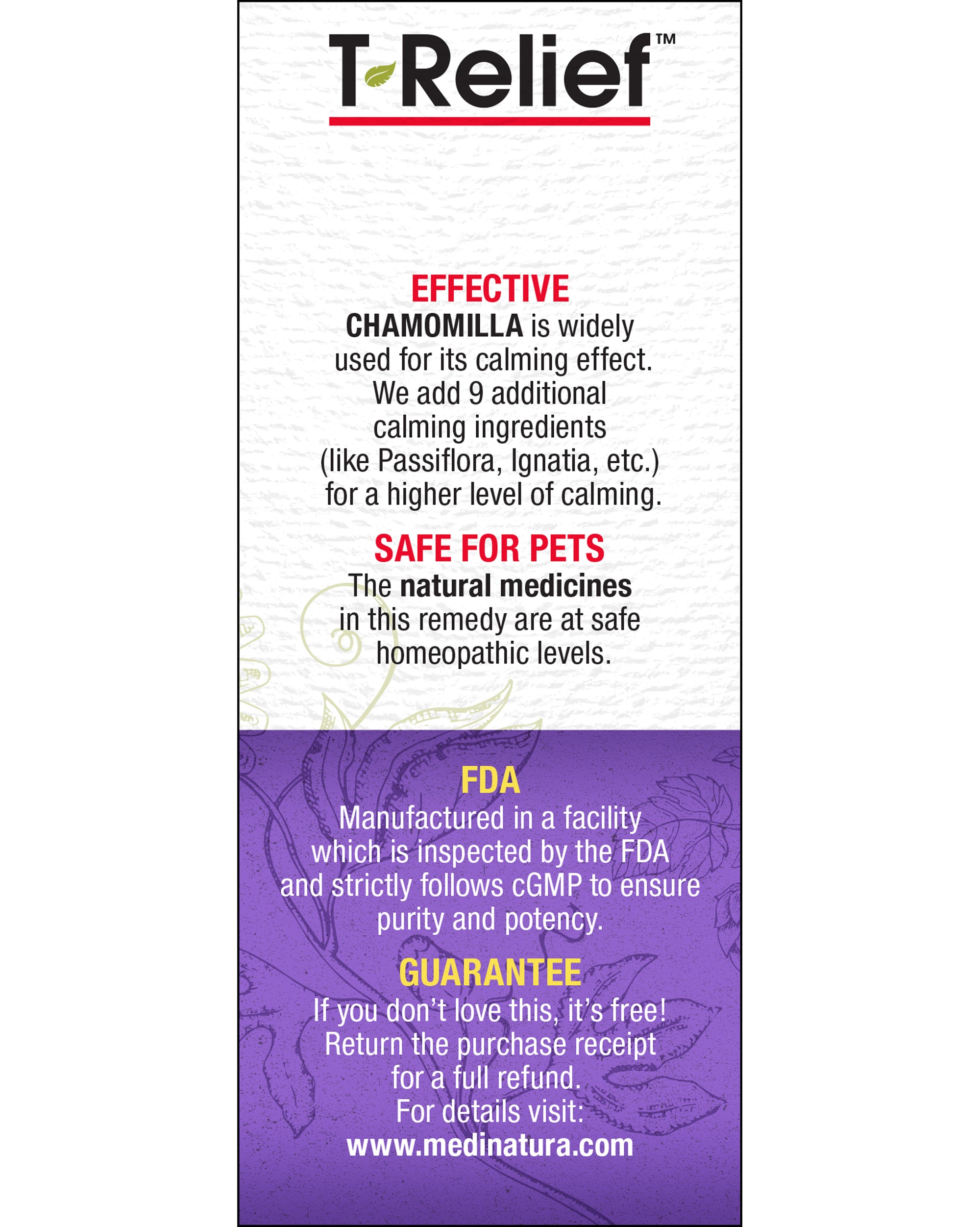 T-Relief Pet Calming - 90 Tablets