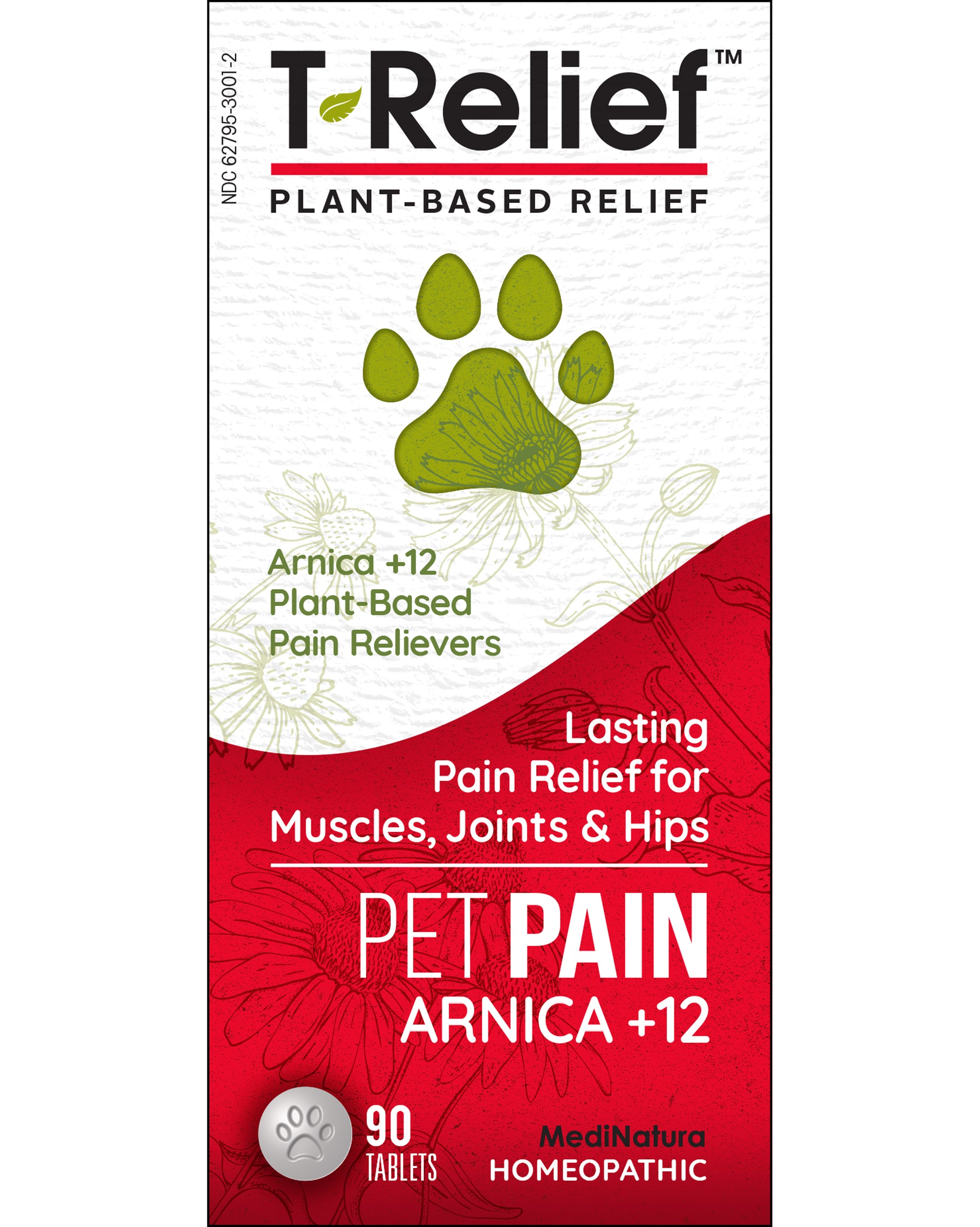 T-Relief Pet Pain - 90 Tablets