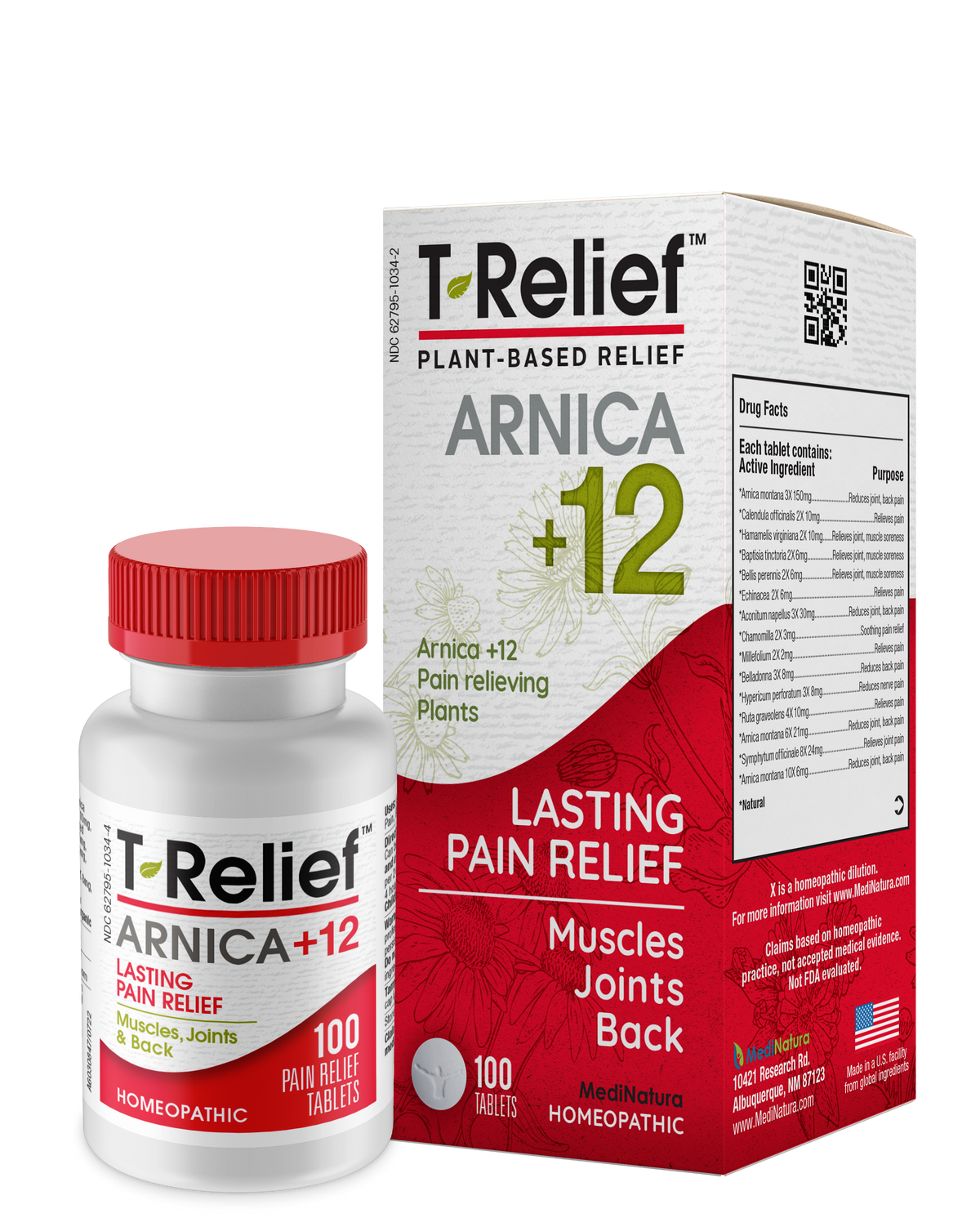 T-Relief Pain – 100 Tablets