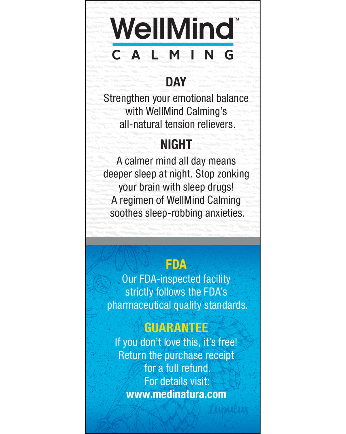 WellMind Calming - 100 Tablets