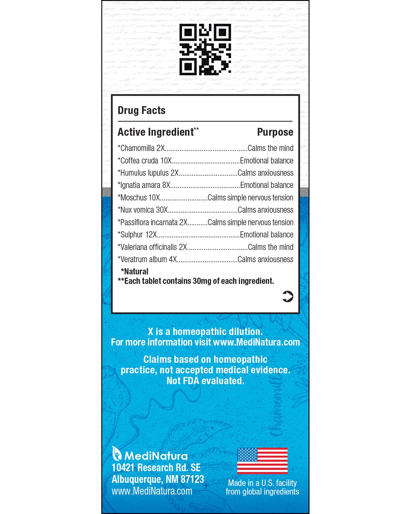 WellMind Calming - 100 Tablets